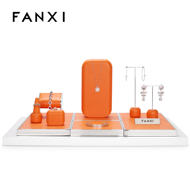 FANXI jewelry display set_jewelry earring holder_ring stand jewelry ...